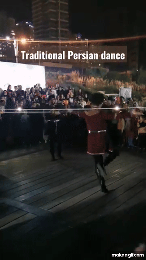 Traditional Persian dance on Make a GIF