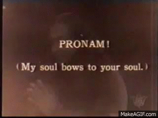 Sri Yoganandaji pranam on Make a GIF