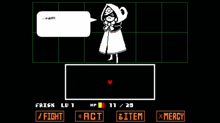 Undertale - Boss Battle - (Red - Pacifist Run) on Make a GIF