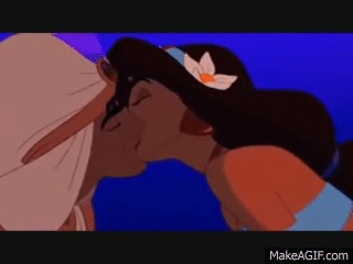 Jasmine And Aladdin Kiss Love Is Real — ALADDIN & JASMINE KISSES