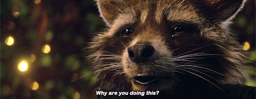 margots-robbie: No, Groot! You can’t, you’ll die. on Make a GIF