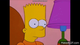 Simpsons - Mirada de Lester on Make a GIF
