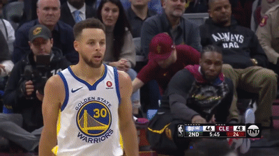 Steph over LeBron 👀 on Make a GIF
