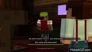 Minecraft Story Mode Episode 1 - Gameplay Walkthrough Part 1 [ HD ] No Commentary on Make a GIF