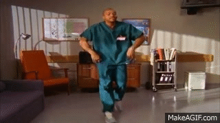 Scrubs - Turk Dance HD on Make a GIF