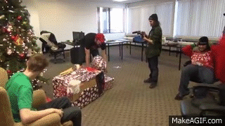SECRET SANTA SURPRISE! | 2015 Secret Santa Pt. 2 on Make a GIF