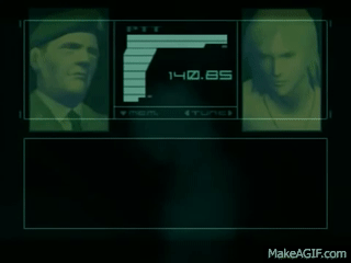 Metal Gear Solid 2 - Colonel Campbell Craziness on Make a GIF