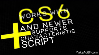 Data Damage Animated Typeface on Make a GIF