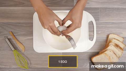 Peanut Butter & Jelly French Toast Bomb | GIF Breakfast Recipes on Make ...