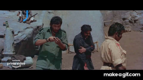 Kitne Aadmi The? - Most Famous Dialogue From Sholay | Gabbar Singh ...
