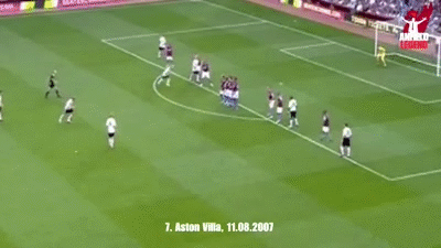 Steven Gerrard Top 10 Craziest Goals Ever |HD| on Make a GIF