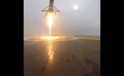 Failed SpaceX landing of Falcon 9 on droneship Video by Elon Musk on ...