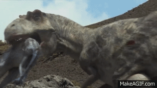 Prehistoric Park: T-Rex Returns Opening 2 on Make a GIF