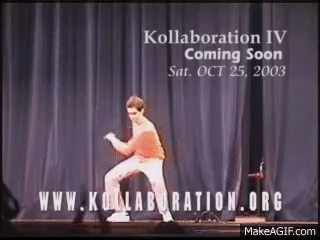 David Elsewhere - Kollaboration 2, 2001 on Make a GIF