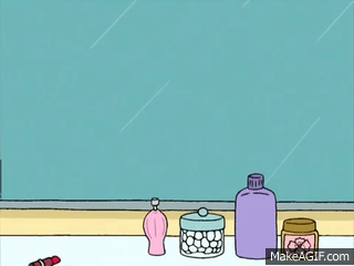 Family Guy: Stewie wears lipstick on Make a GIF