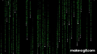 Matrix Code Animated HD original mp4 HD on Make a GIF