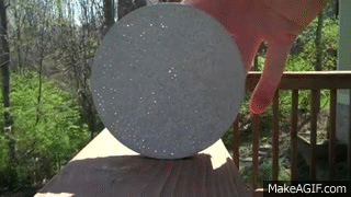 Light transmitting concrete on Make a GIF