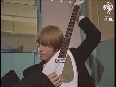 Rolling Stones Gather Moss (1964) | British Pathé on Make a GIF