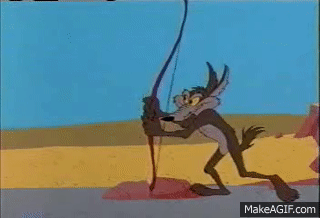 WARNING! Road Runner may be hazardous to health on Make a GIF
