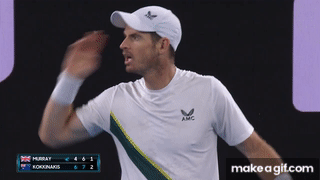 Andy Murray Somehow Wins Ridiculous Point! | Australian Open 2023 on ...