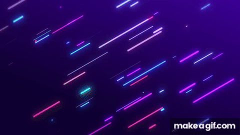 Rounded Neon Multicolored lines Animation Background Video | Footage ...