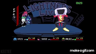 ALL TENNA Scenes - Deltarune: Chapter 3 Comparison (Showcase) on Make a GIF