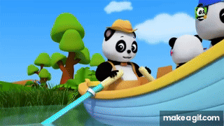 Baby Bao Panda | Row Row Row Your Boat | Nursery Rhymes For Kids on ...