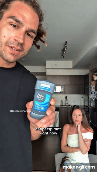 He finally found something non-irritating… 😅 @dovemen... on Make a GIF