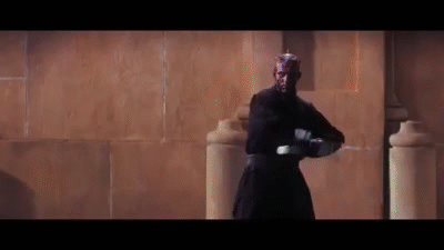 Qui-Gon & Obi-Wan Vs. Darth Maul - The Phantom Menace on Make a GIF