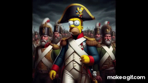 Napoleon’s song | Homer Simpson [AI Cover] on Make a GIF