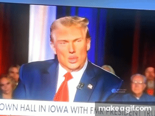 Donald Trump Mewing 2 on Make a GIF