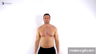 Painful Arc Sign | Subacromial Pain Syndrome (SAPS) on Make a GIF