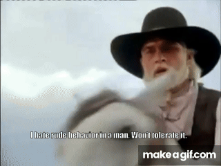 Rude Behavior on Make a GIF
