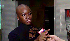 michonnegrimes: Danai Gurira: I never entered into this industry... on ...