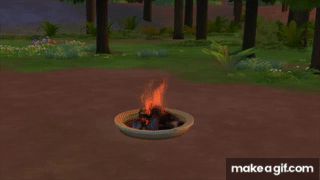 sims fire on Make a GIF