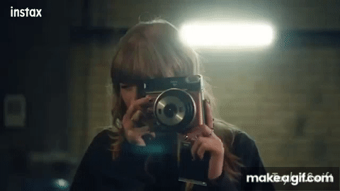 Taylor Swift Fujifilm Instax Polaroid on Make a GIF