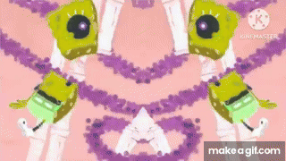 SpongeBob SquarePants Theme Song In Green Lowers + Confusion on Make a GIF