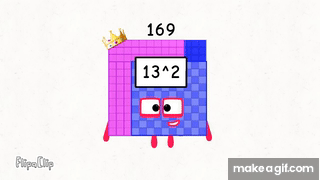 Numberfanagram 169 on Make a GIF