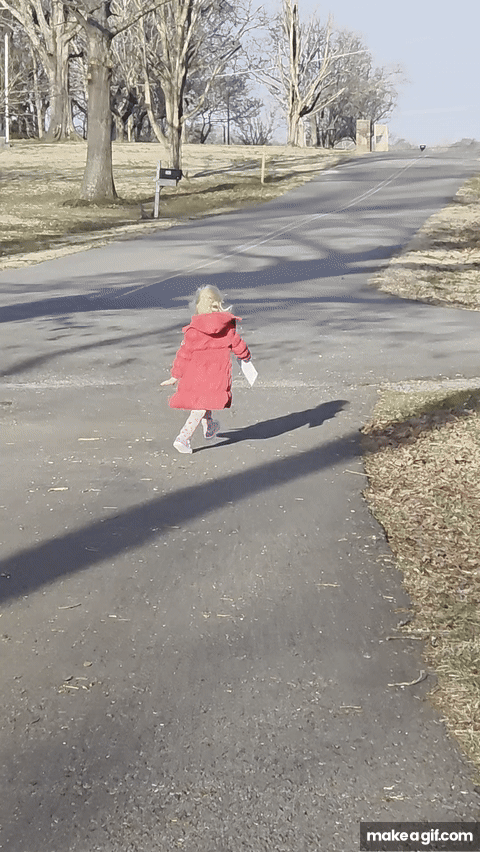 Skipping Through Life on Make a GIF