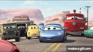 Cars: Red crying on Make a GIF