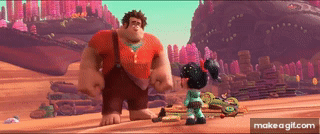Wreck it Ralph gif on Make a GIF