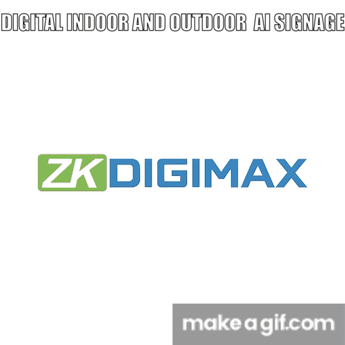 Digital Indoor and Outdoor AI Signage on Make a GIF