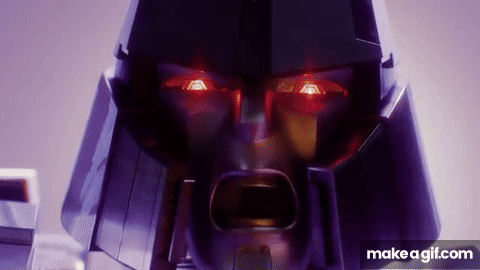 Why Are Sentinel Prime's Eyes Blue When He's Evil? on Make a GIF