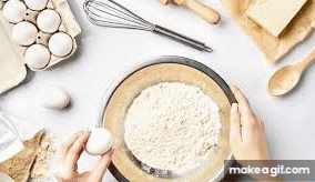 baking on Make a GIF