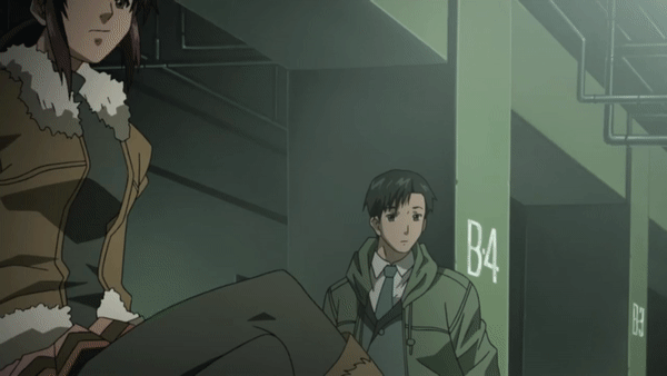 Revy and Rock waiting on Make a GIF