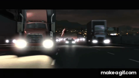 Theo the Snail gets sent flying on Make a GIF