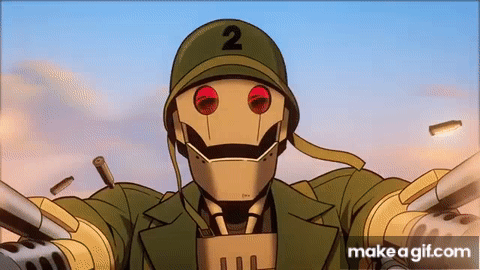 G.I Robot on Make a GIF