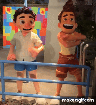 Luca and Alberto Meet and Greet on Make a GIF