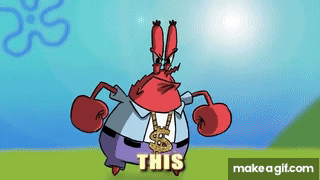 Krabs vs RobotKrabs (GLORB) on Make a GIF