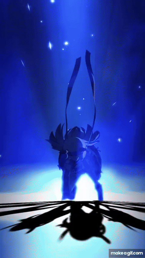 Tamamo Cross Animation Skill | Umamusume Pretty Derby on Make a GIF